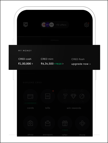 CRED Gets a New Design Upgrade with Charcoal